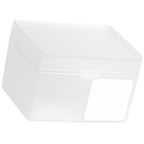 Small Clear Storage Box Transparent Stackable Small Plastic Organizer ...