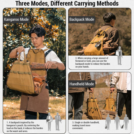 DEESSE SHOP-Porte-bûches de bois de chauffage extra-large Support de ...