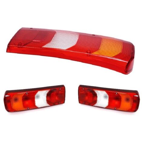 Lámpara - Mercedes Actros MP4 - Rojo - A0025447390 - Difusor de parada ...