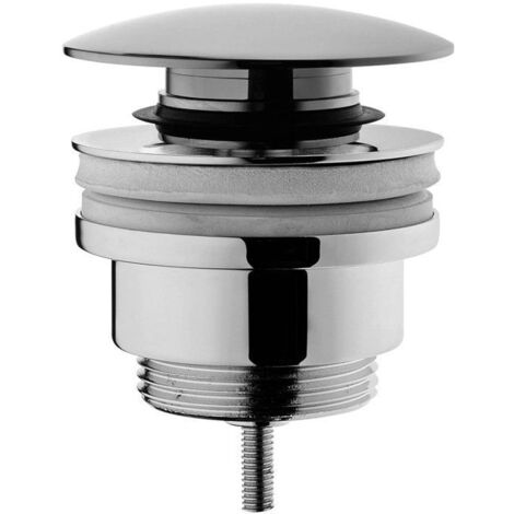 Universeller verchromter Ablaufventil mit Drucköffnung VitrA A45149