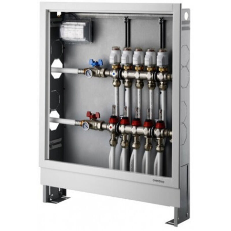 COFFRET EN ACIER A ENCASTRER L560 x H760/885 x P115/180mm