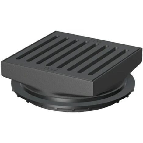 ACO Rehausse en fonte 200x200/ L15/peinture/avec grille/ H77, 5084.80.00