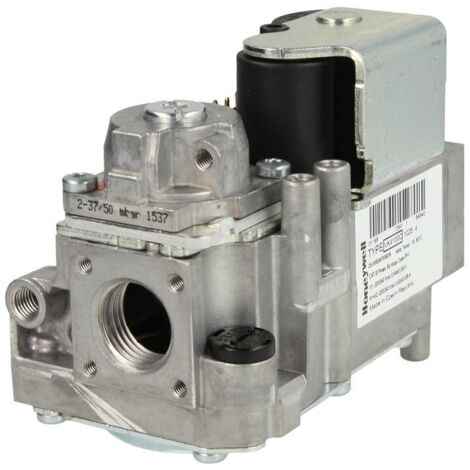 Bloc gaz double electrovanne thermo-electrique pour bruleur fonte ...