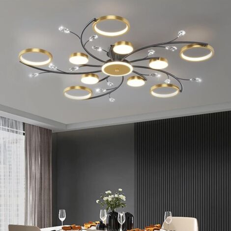 Plafonnier salon salle à manger luminaire rétro design pour maison ...