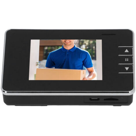 Sonnette video intelligente vue a 120 degres vision nocturne integree ...