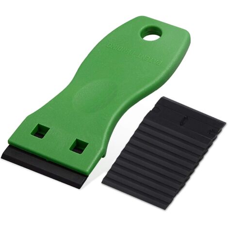 Ensemble de 2 grattoirs, grattoir à verre, grattoir à assiette en ...