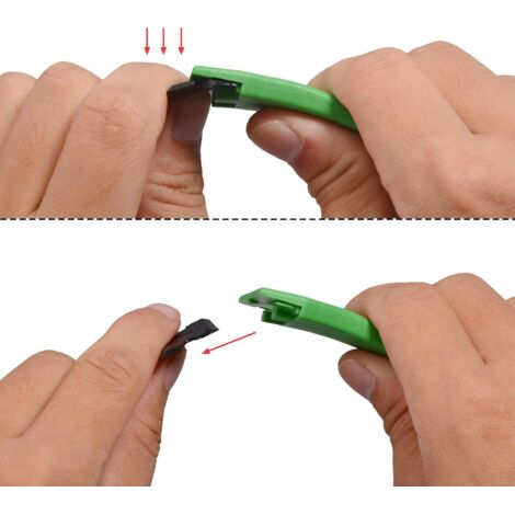 Ensemble de 2 grattoirs, grattoir à verre, grattoir à assiette en ...