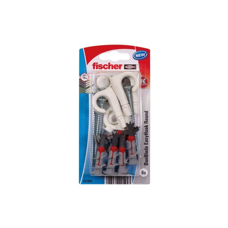 FISCHER - Crochet rond Duoblade easyhook /6 k nv