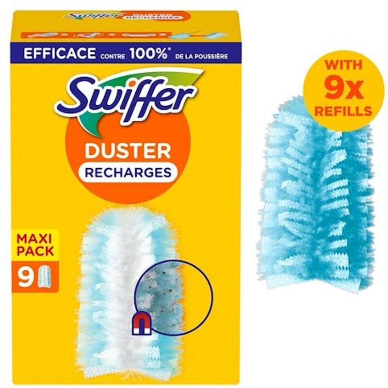 SWIFFER - Recharge plusmeau duster x9