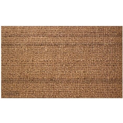 IDMAT - Tapis coco naturel bouclé 45x75 cm