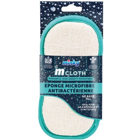 MINKY - Eponge microfibre antibactérienne
