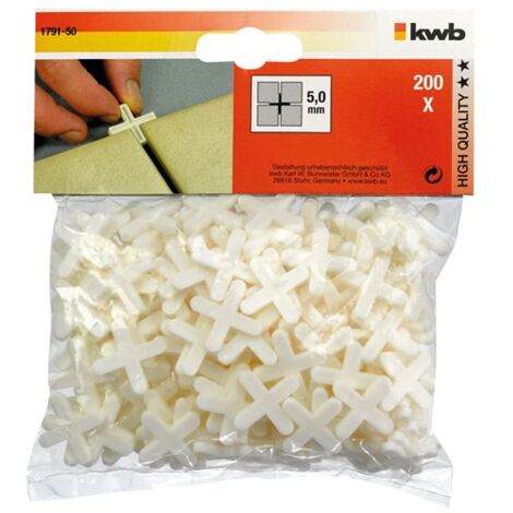 KWB - Croisillons 5mm sac 200p