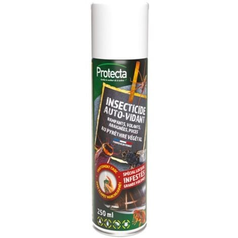 PROTECTA - Insecticide auto vidant spécial locaux infestés 250 ml