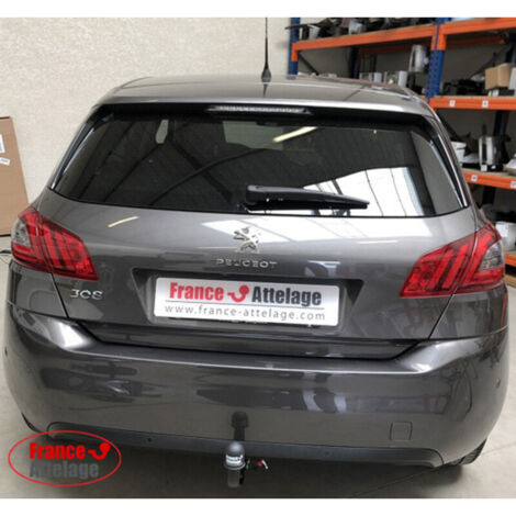 Attelage invisible Peugeot 308 II Berline rotule amovible RDSOV ...