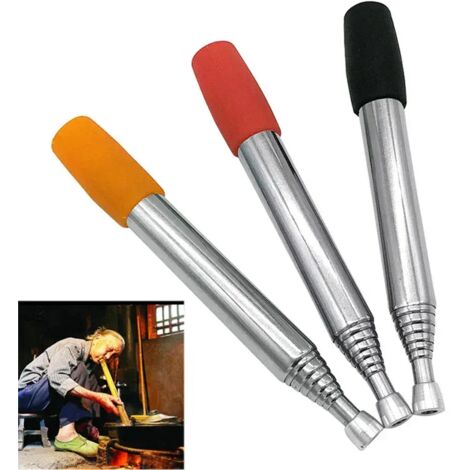 Soufflet de poche en inox pliable avec tube de protection thermique ...