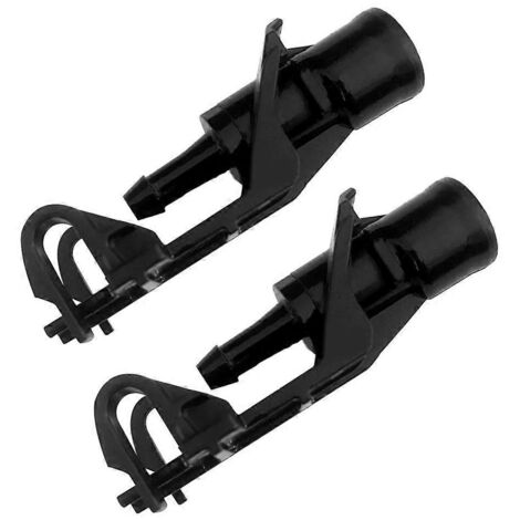 1 Pair Plastic Car Glass Washer Wiper Water Spray Nozzle Jet for 76810 ...