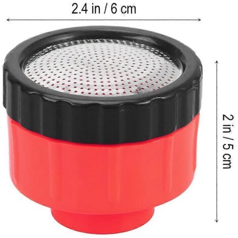 Arroseur brise-jet anti-érosion plastique et disque inox pour potager ...