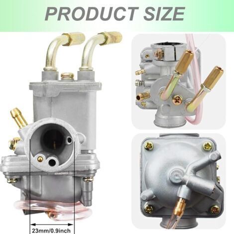 Carburateur 2 temps en alliage robuste pour Yamaha Y-Zinger YT60L ...