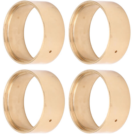 4 Pièces Bague de Fixation en Laiton pour Jantes 1 Pouce, Compatible ...