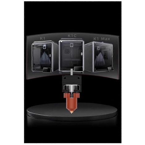 Extrudeuse integree et tete d extrusion ceramique K1 haut debit 3D ...