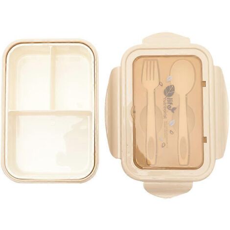 Boîte à lunch bento Série Nomad 1400 ml avec 3 compartiments et ...