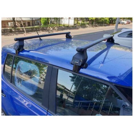 Barres de toit Fiat Punto 3 portes pour coffre de toit et porte velo ...
