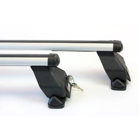 Galerie de toit alu Fiat Panda III 5 portes fixation Menabo Tema ...