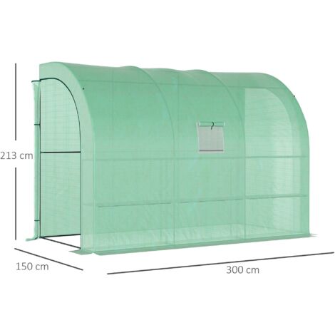 Serre pour balcon et terrasse bâche plastique verte trois niveaux ...