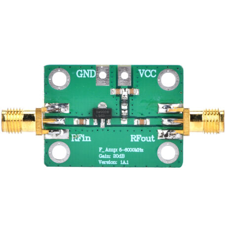 Amplificateur Faible Bruit LNA 5-3500MHz, Gain 20dB, Module RF Large Bande