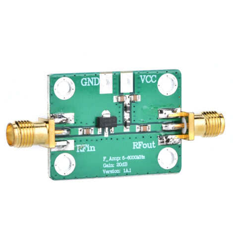 Amplificateur Faible Bruit LNA 5-3500MHz, Gain 20dB, Module RF Large Bande