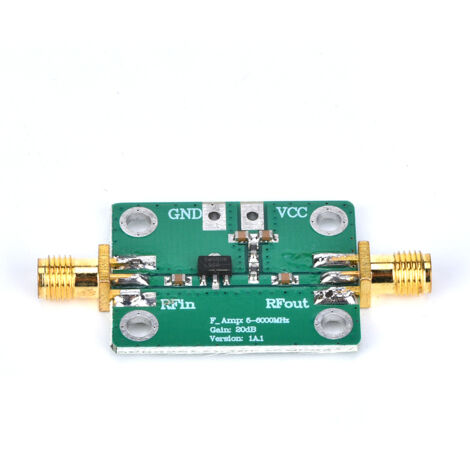 Amplificateur Faible Bruit LNA 5-3500MHz, Gain 20dB, Module RF Large Bande