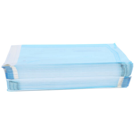 Sachet de stérilisation autoclave étanche en PVC transparent de 200 u ...