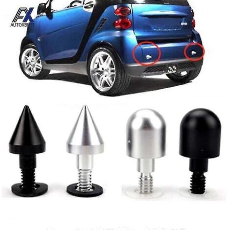 Pointe anti-clouage de pare-chocs Smart Fortwo 2009 2010 2011 argent ...