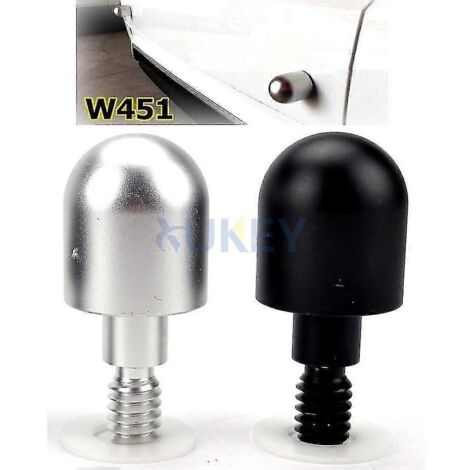 Pointe anti-clouage de pare-chocs Smart Fortwo 2009 2010 2011 argent ...