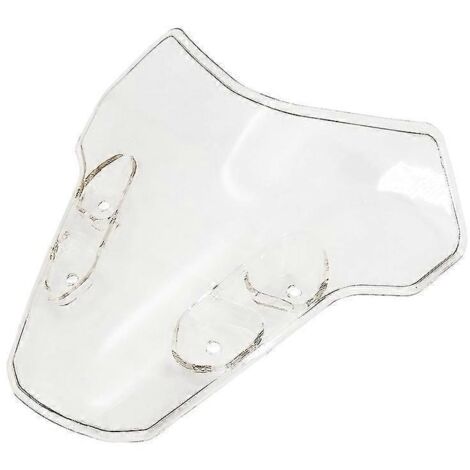 Pare-brise Yamaha MT-07 transparent double bulle reduit les turbulences ...