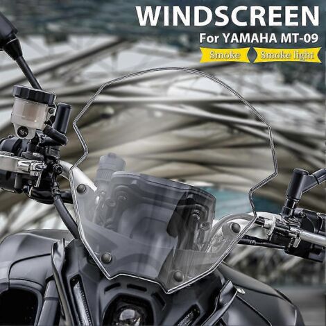 Bulle Yamaha MT-09 réduire fatigue vent pare-brise moto 2021-2023 ...