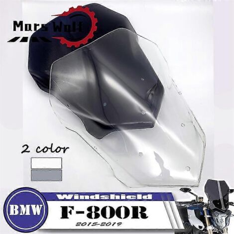 Bulle de moto claire anti-turbulences pour BMW F 800 R 2015-2019 ...