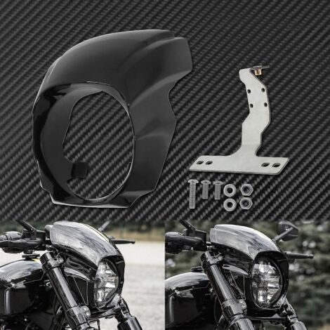 Bulle de phare moto custom pour Harley Breakout 2018 a 2022 en ...