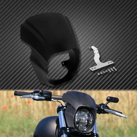 Bulle de phare moto custom pour Harley Breakout 2018 a 2022 en ...