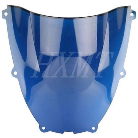 Bulle Yamaha YZF600R bleu azur pour grand confort sur longue route ...