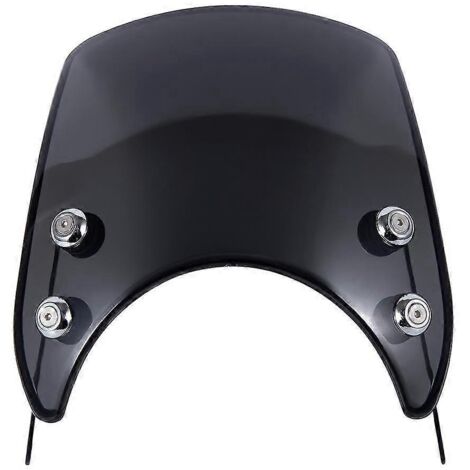 Pare-brise moto universel transparent pour Custom et Cruiser Harley ...