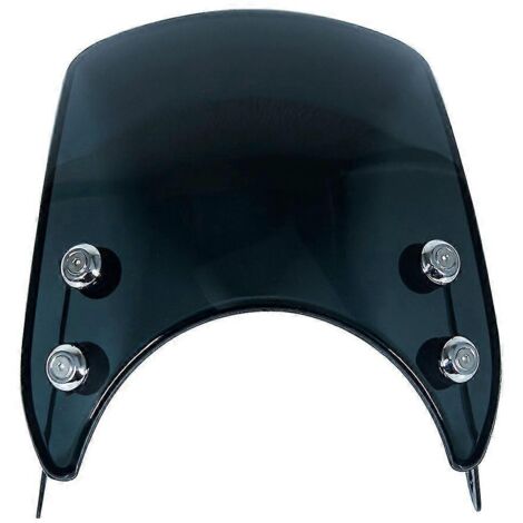 Pare-brise moto universel transparent pour Custom et Cruiser Harley ...