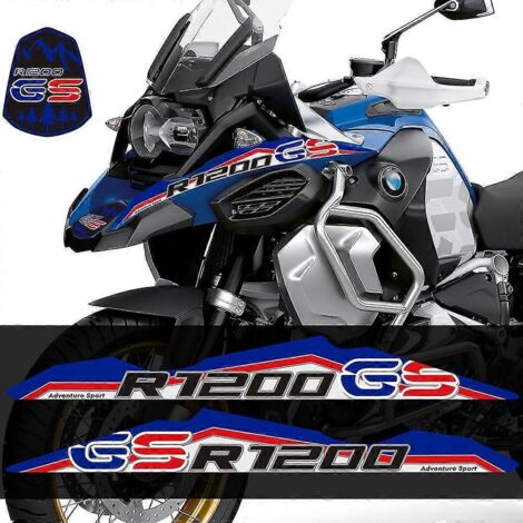 Kit de stickers de protection pour moto BMW R1200GS valises et ...
