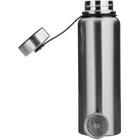 Bouteille isotherme 1.5l inox étanche gourde de sport réutilisable ...