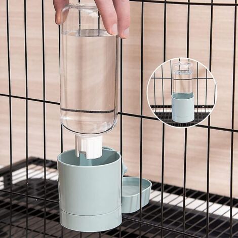 Bouteille d'eau pour lapin (500 ml), bouteille d'eau anti-goutte pour ...