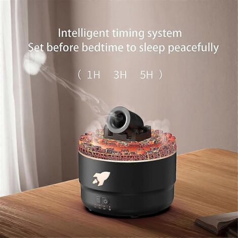 Humidificateur d'air ultrasonique compact et diffuseur de parfum B ...