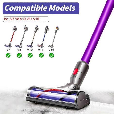 Embout aspirateur universel brosse articulée pour parquets et tapis ...