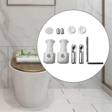 Vis et boulons de fixation WC suspendu pour stopper le jeu de la ...