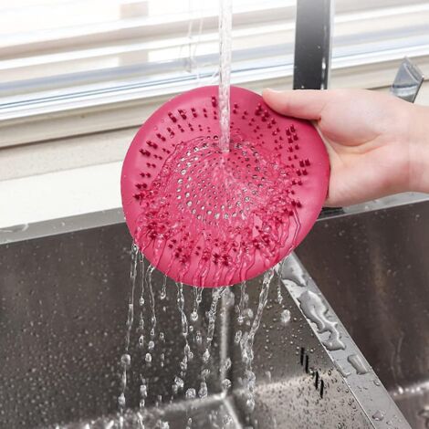 Bonde a ventouse et couvercle de bonde de douche souple multifonction ...