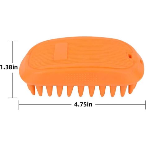 Brosse de toilettage pour animaux idéale poils longs et courts 11cm ...